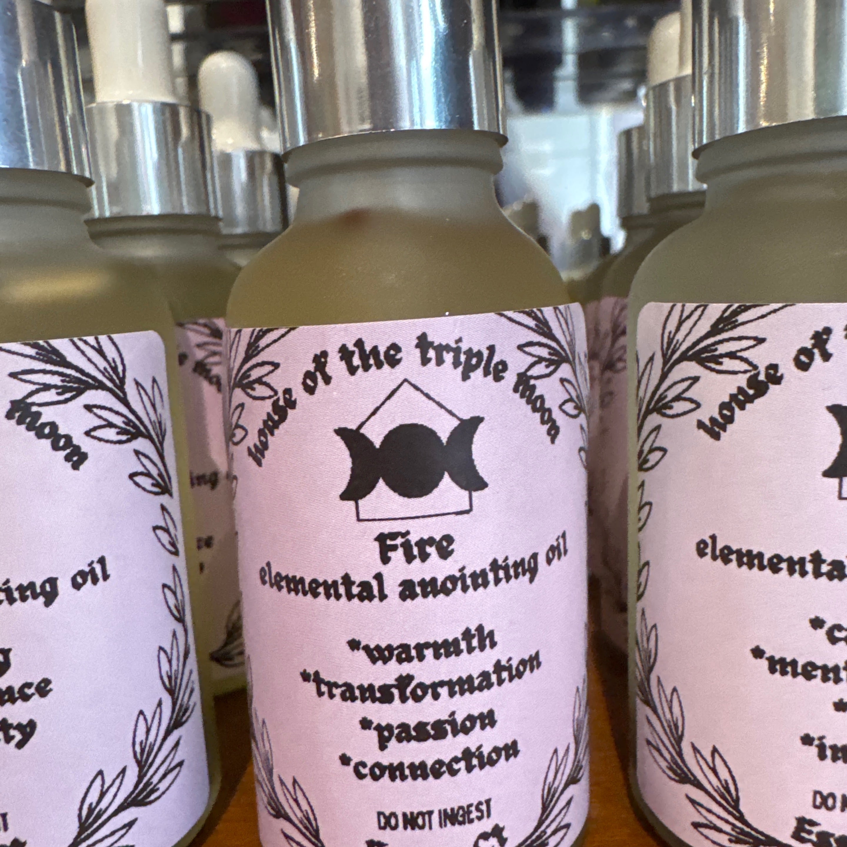 Fire Elemental Anointing Oil | House of the Triple Moon