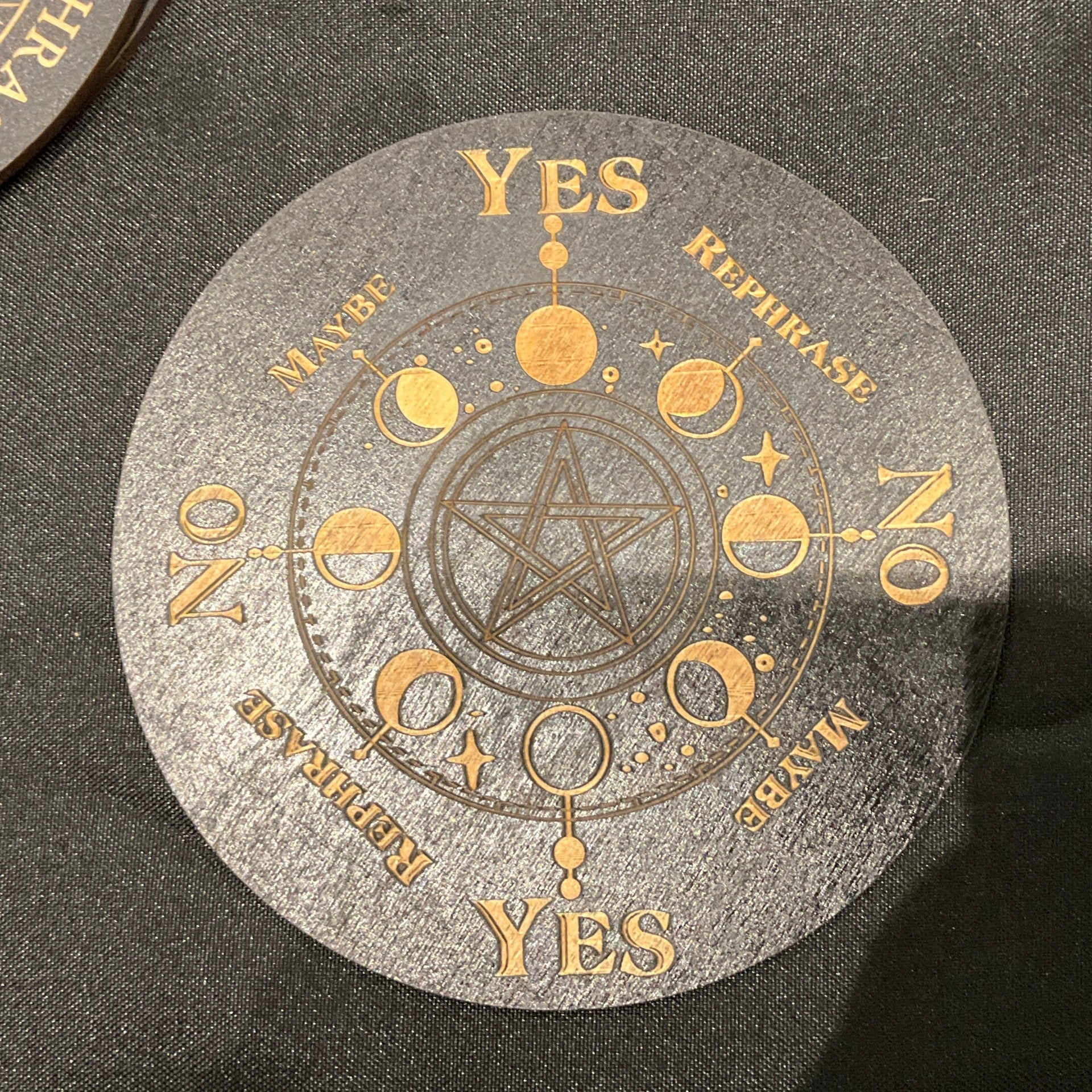 Phases of the moon board | House of the Triple Moon